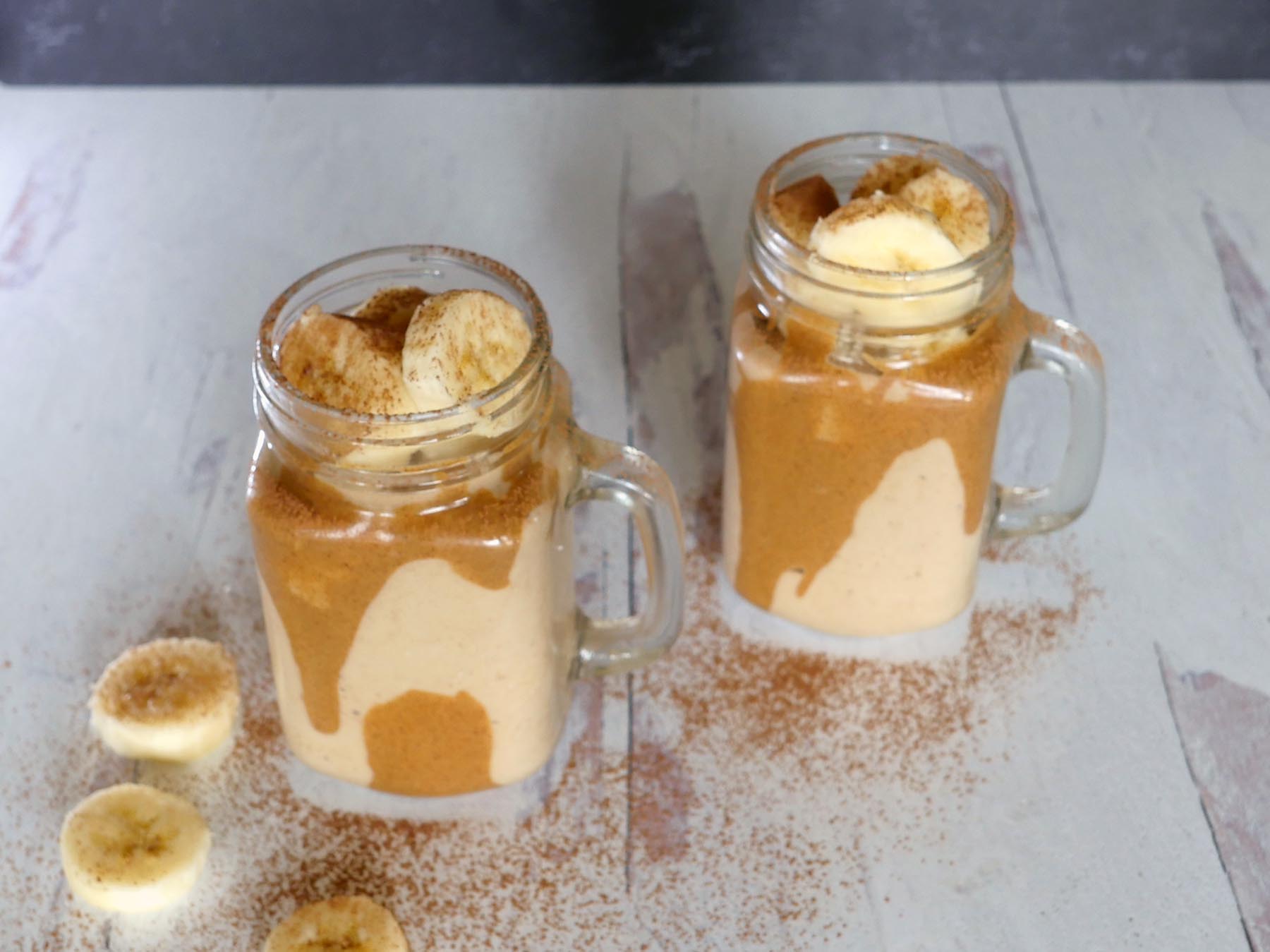 Cold Brew Banana Smoothie - Roaring Spork